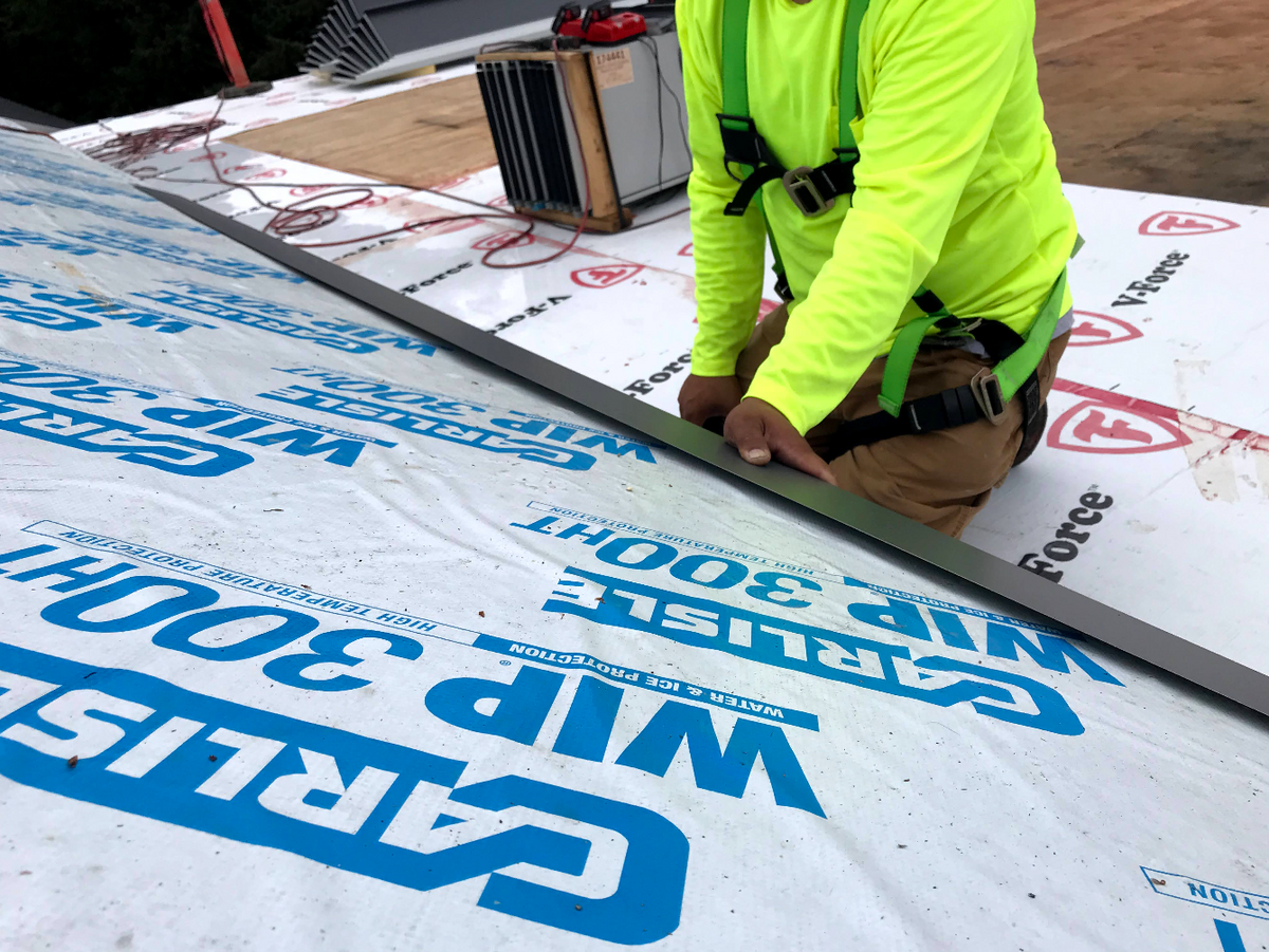 Self Adhered Underlayments and Vapor Barriers – Element Smart Roofing